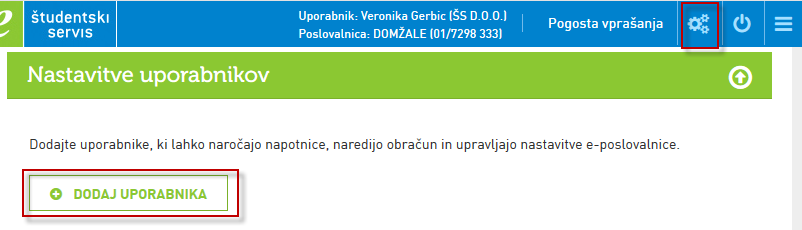 Pomembne informacije o študentskem delu